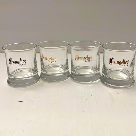 frangelico | Dining | Frangelico Set Of 4 Liqueur Shot Glasses | Poshmark